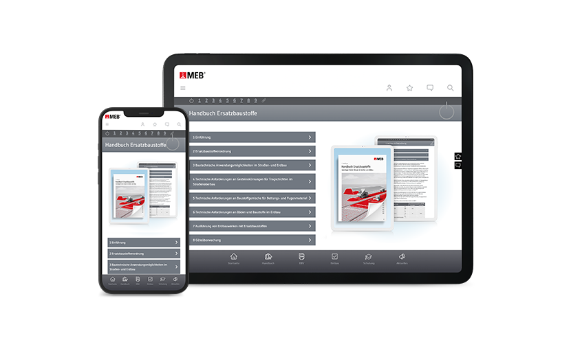 Handbuch Ersatzbaustoffe // MEB® Services